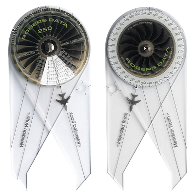 Rogers Data Aristo Navigation Compass 250 for charts with 1:250.000 ...